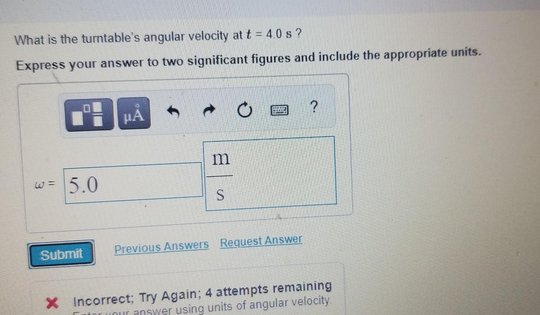 Solved The figure(Figure 1) shows the angular acceleration | Chegg.com