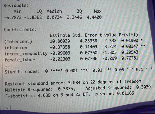 Solved 2. Interpret the following components for EACH | Chegg.com