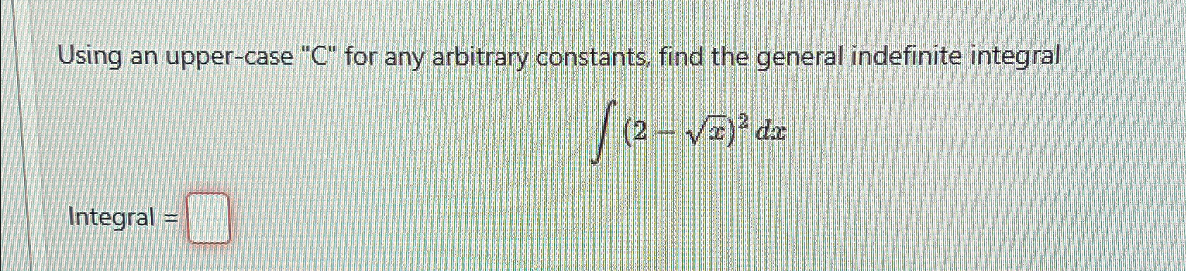 Solved Using an upper-case " C " ﻿for any arbitrary | Chegg.com