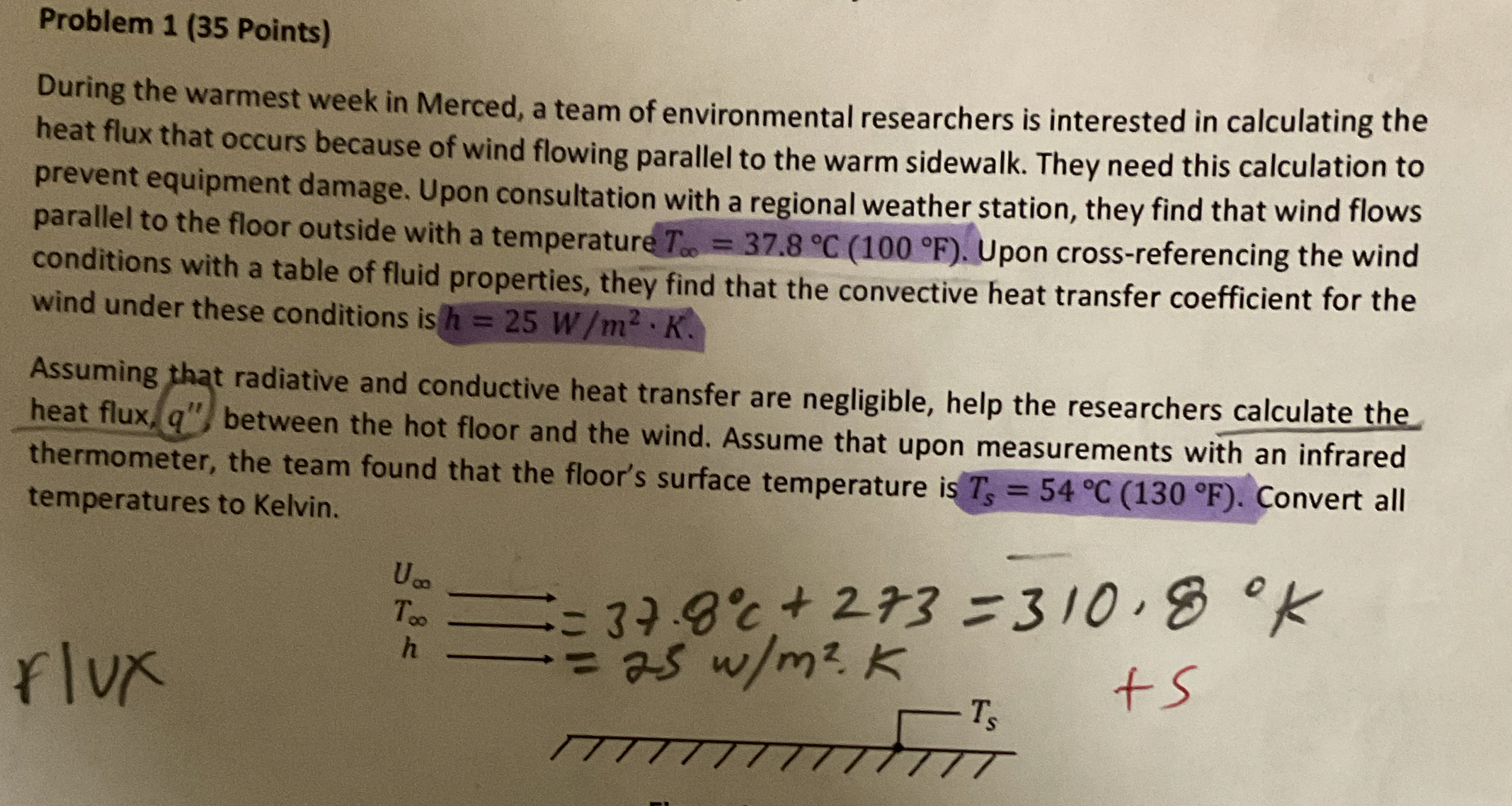 Solved Problem 1 (35 ﻿Points)During the warmest week in | Chegg.com