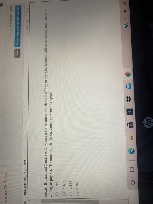 Solved iment: Ch 7 HW Assignment Score: 0.00% Save Submit | Chegg.com