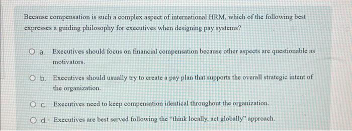 Which of the following is a major component of | Chegg.com