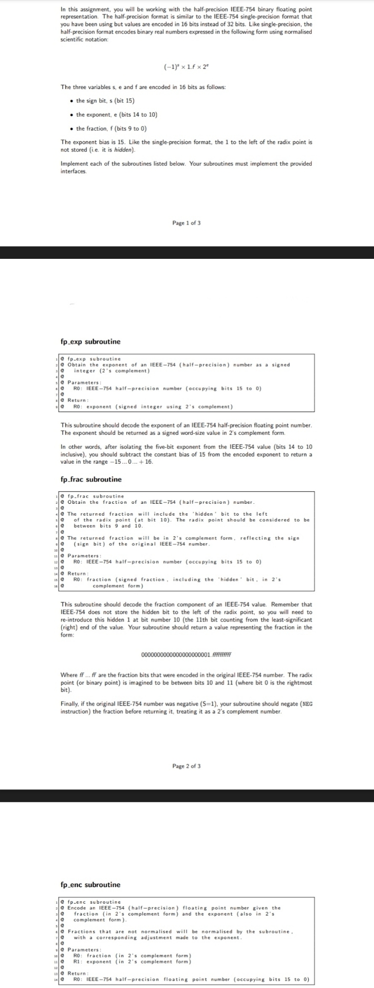 Solved Code in ARM Assembly in Visual Studio Code | Chegg.com
