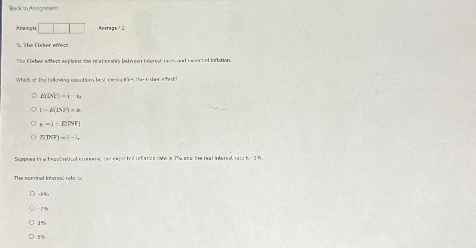 Solved Back to AssignmentAttemptsAverage ?25. ﻿The Fisher | Chegg.com
