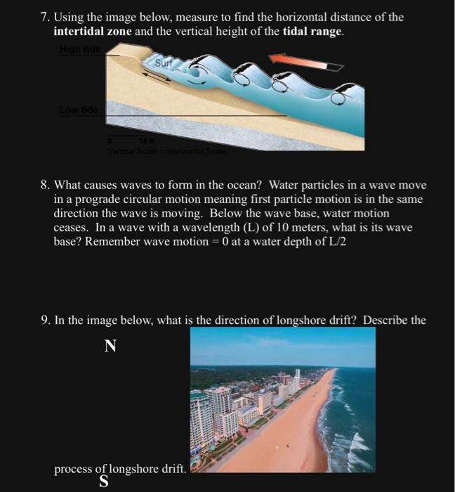 Solved 7. Using the image below, measure to find the | Chegg.com