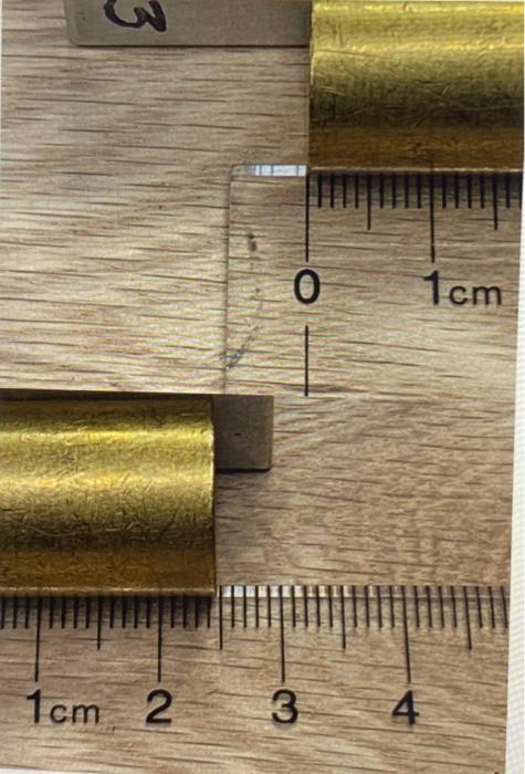 3. Using a meter stick, measure the length L and | Chegg.com