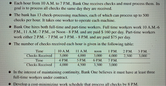 Solved Question: What if there is an additional requirement | Chegg.com