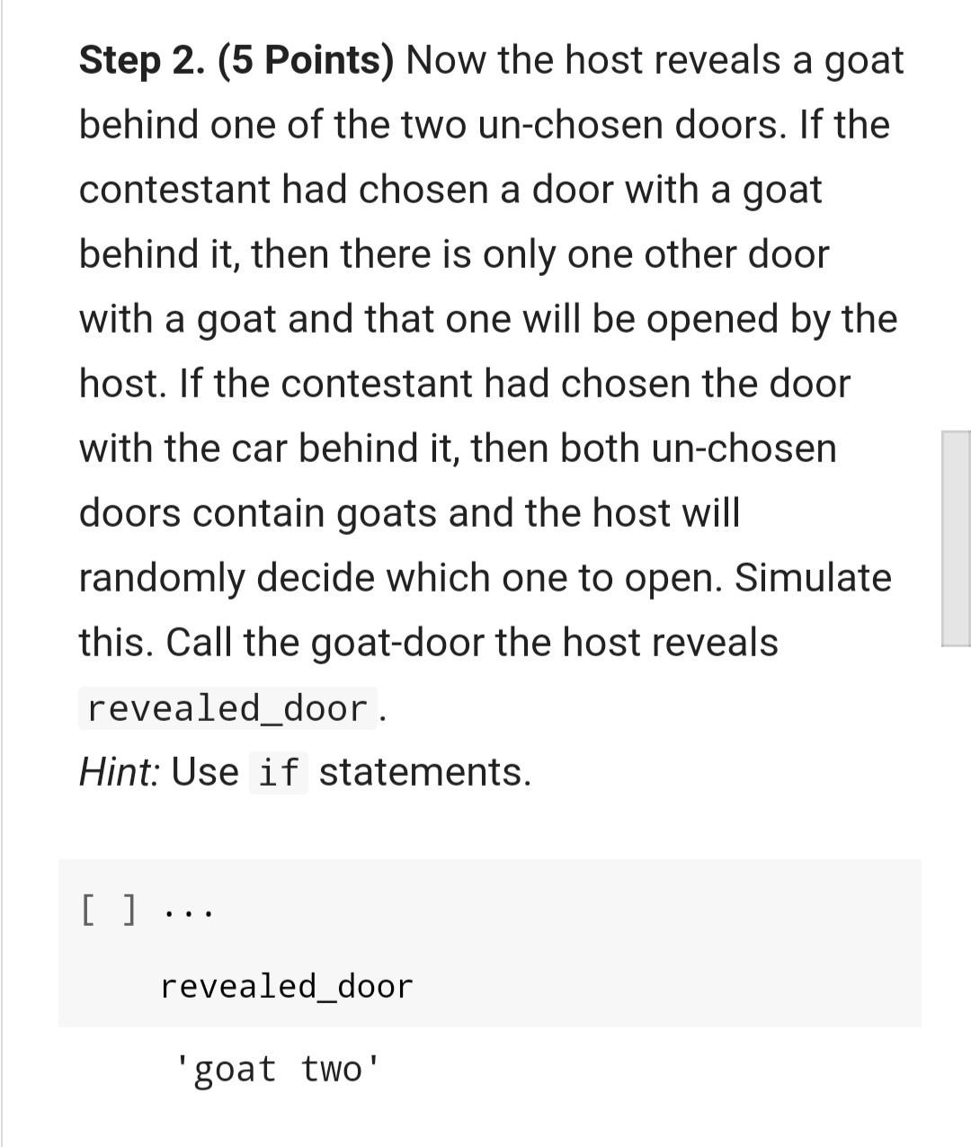 Solved Originating from the American TV program, "Let's Make | Chegg.com
