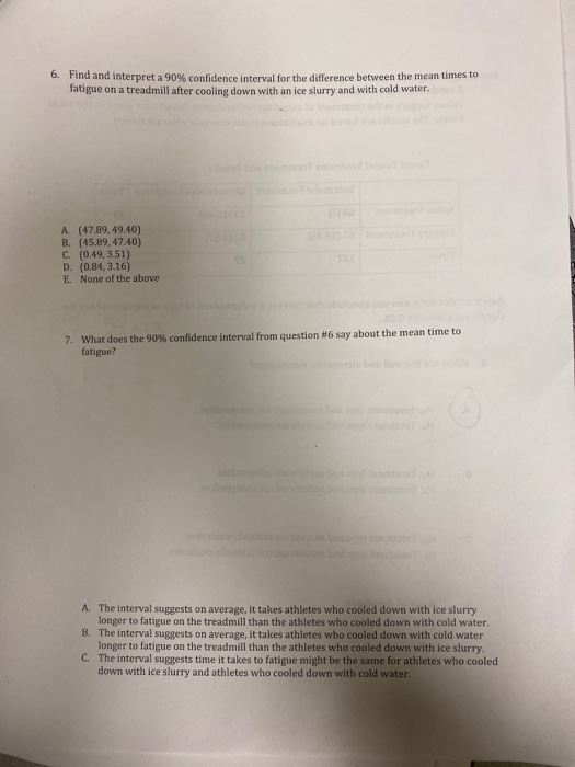 Solved Multiple choice (5 points each) Use the following | Chegg.com