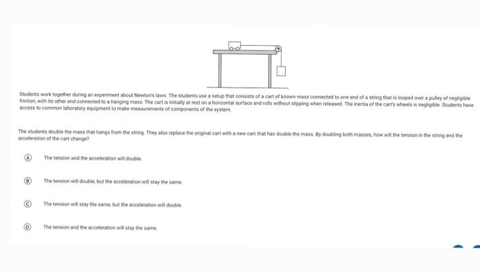Solved Students work together during an experiment about | Chegg.com