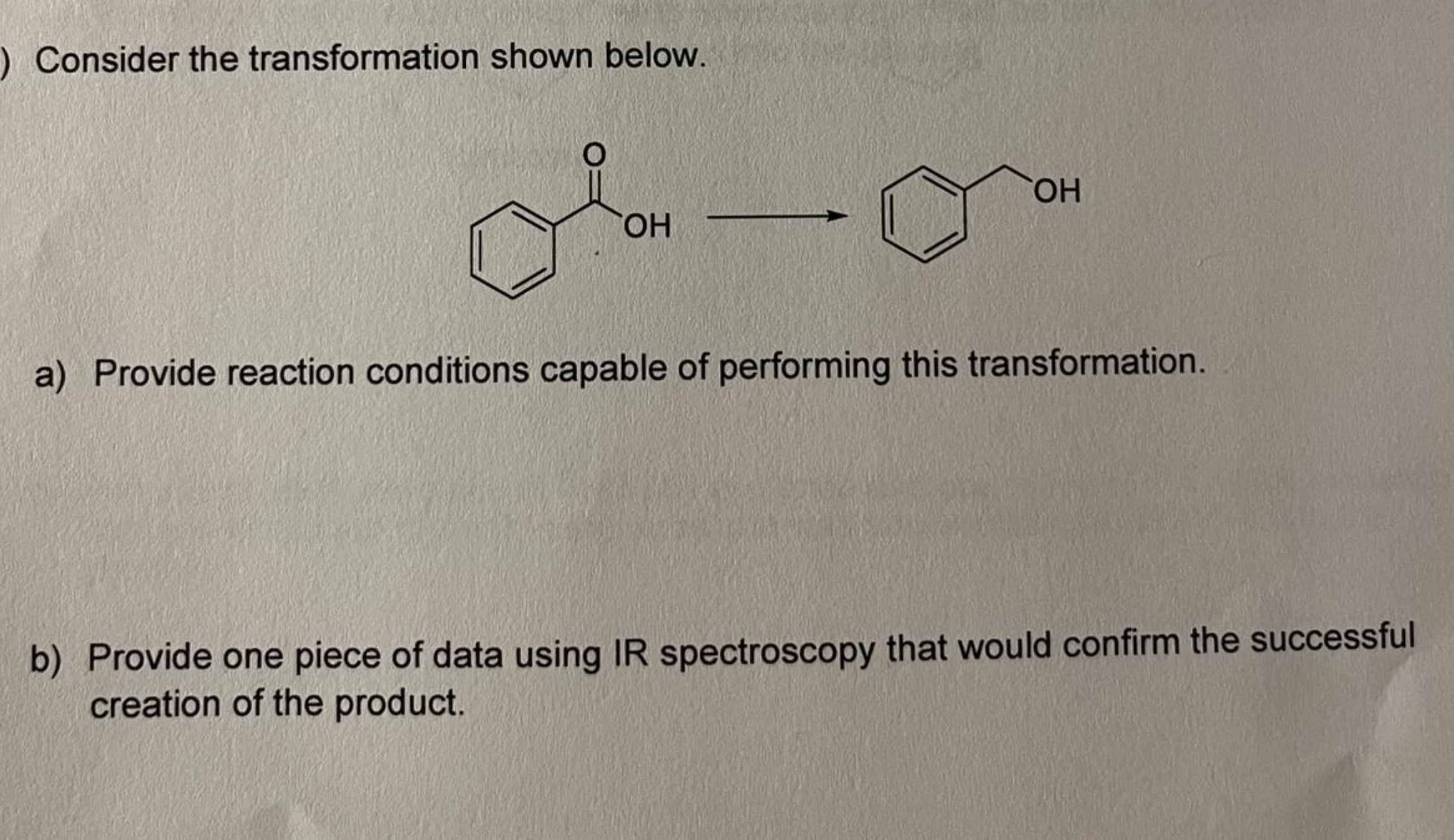 Solved Consider the transformation shown below.a) ﻿Provide | Chegg.com