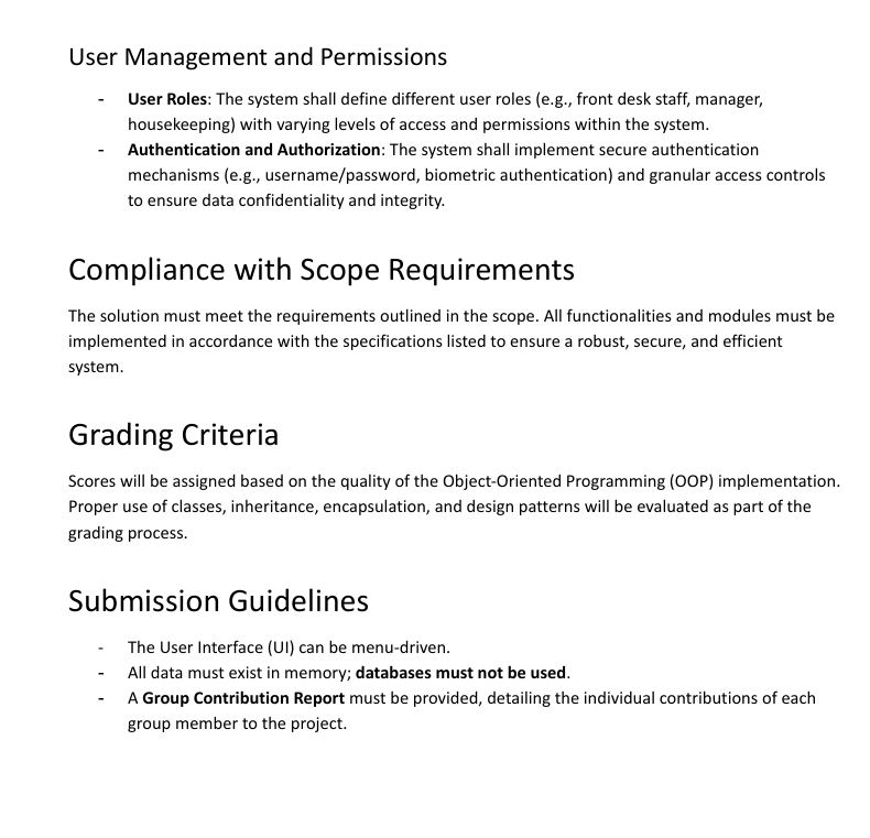 Solved User Management and Permissions - ﻿User Roles: The | Chegg.com