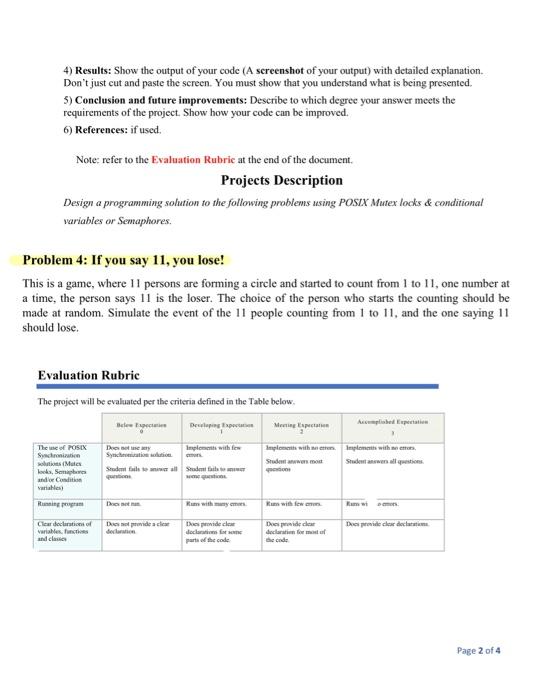 Cs330 Introduction To Operating Systems Project