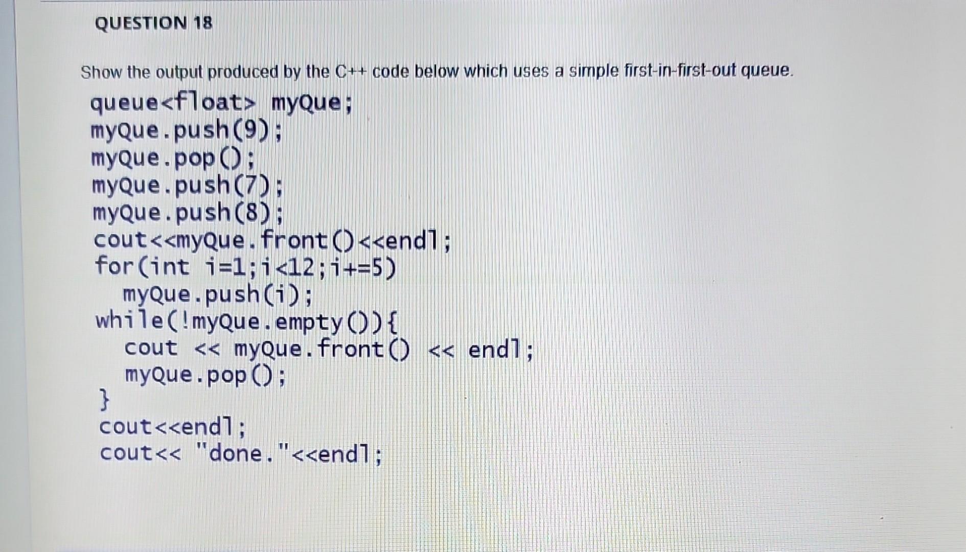 Solved Please Help Me With This C Data Structures Question