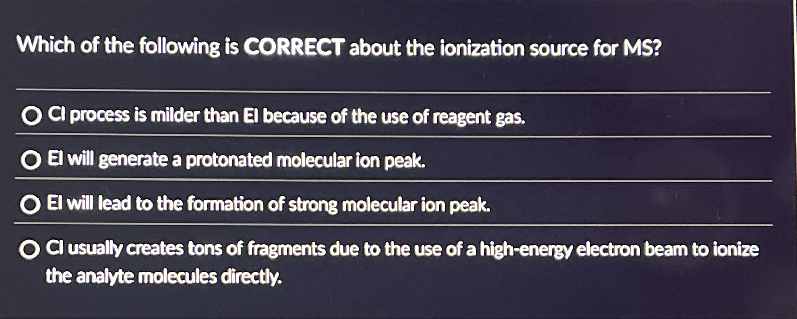 Solved Which of the following is CORRECT about the | Chegg.com