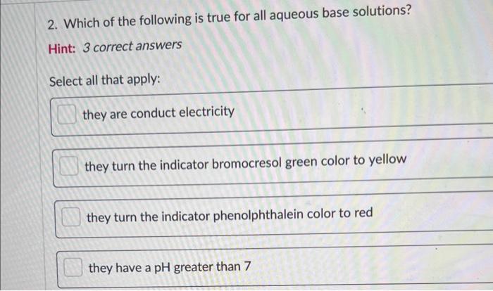 Solved Hint: 2 correct answers Select all that apply: they | Chegg.com