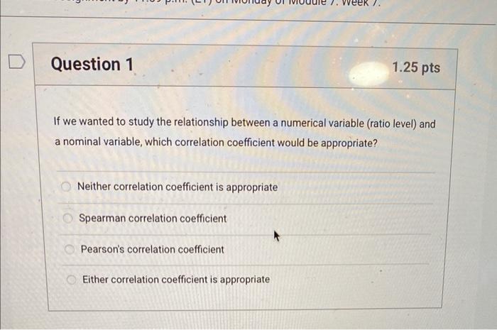 Solved If we wanted to study the relationship between a | Chegg.com