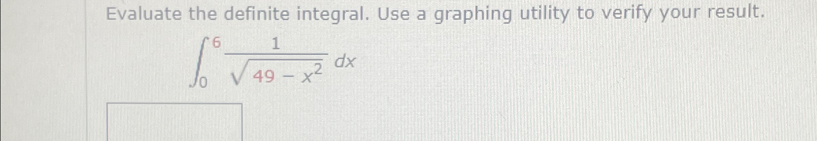 Solved Evaluate the definite integral. Use a graphing | Chegg.com