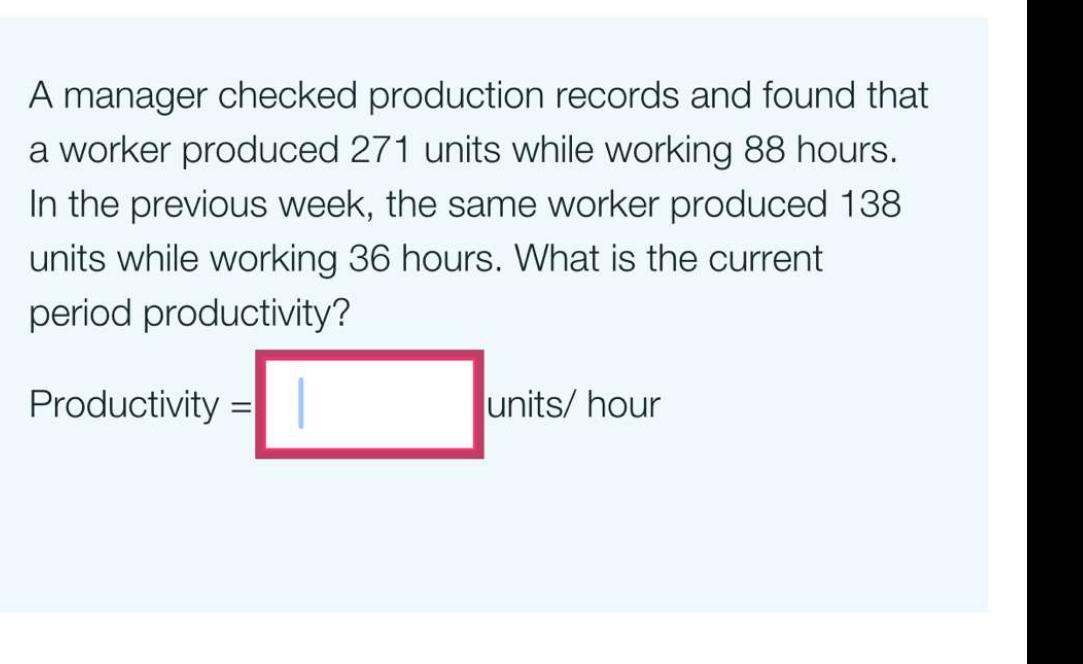Solved A manager checked production records and found that a | Chegg.com