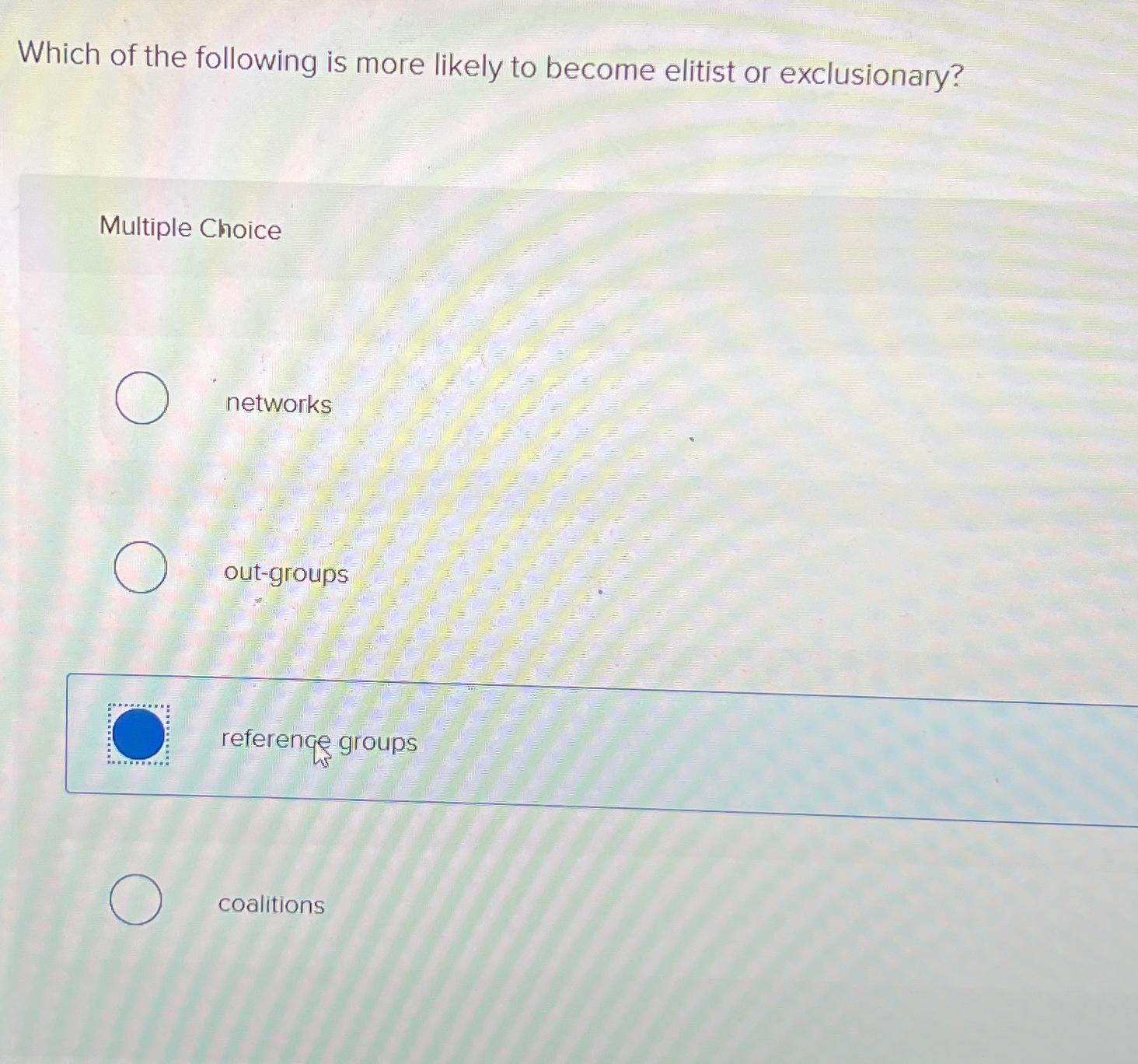 Solved Which of the following is more likely to become | Chegg.com