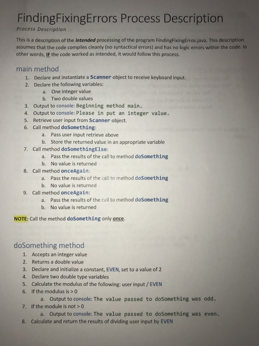 Solved Lab 08 Finding And Fixing Errors In Someone Elses 7828