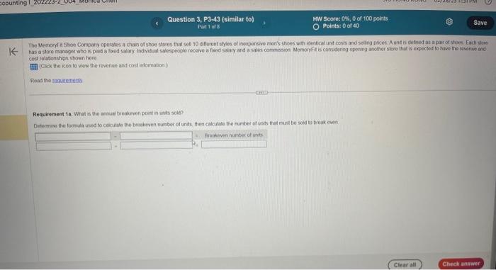 Solved cost colatonshiss show here IIIf (Cick the kon to | Chegg.com