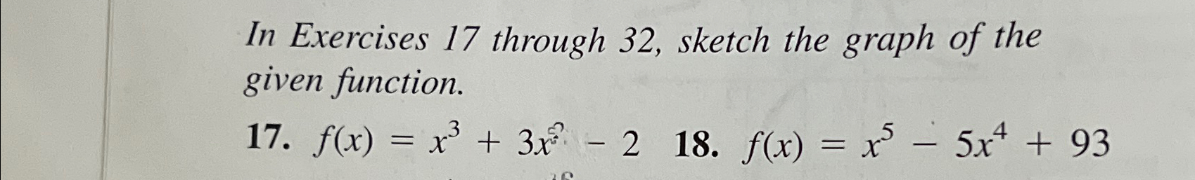 Solved In Exercises 17 ﻿through 32, ﻿sketch the graph of the | Chegg.com