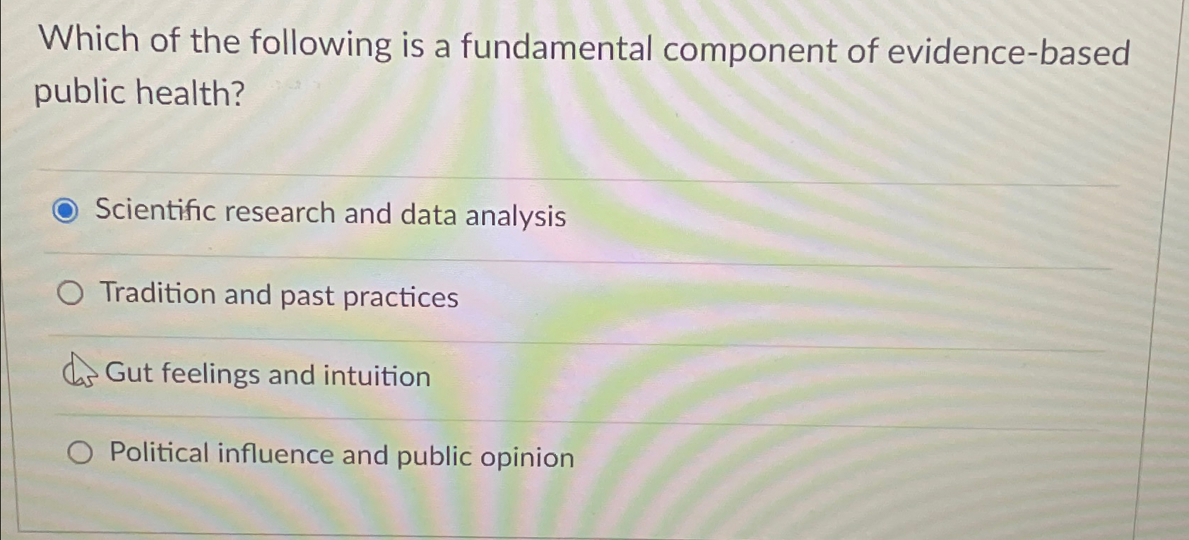 Which of the following is a fundamental component of | Chegg.com