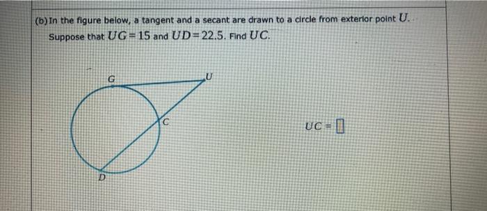 Solved (a) In the figure below, two chords intersect inside | Chegg.com
