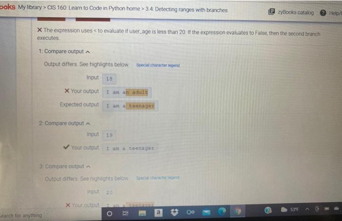 Solved My library > CIS 160 Learn to Code in Python home > | Chegg.com