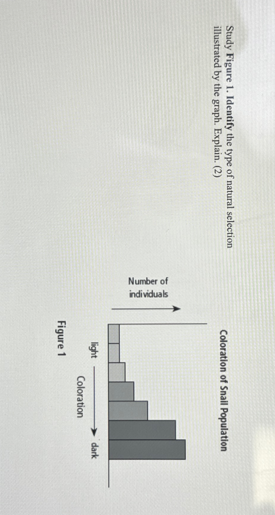 Solved Study Figure 1. ﻿Identify the type of natural | Chegg.com