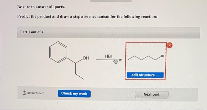 Solved predict the product and draw a stepwise mechanism of | Chegg.com