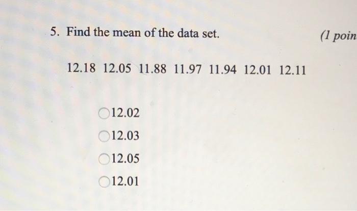 Solved 7. Find the midrange of the data set. 10,911 8,671 | Chegg.com