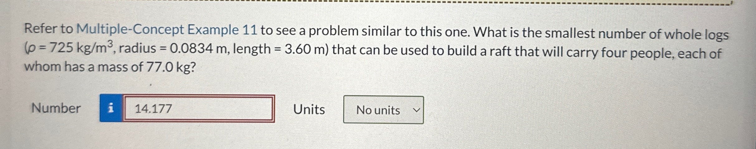 Solved Refer to Multiple-Concept Example 11 ﻿to see a | Chegg.com