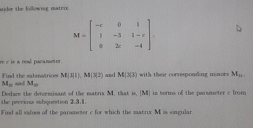 Solved 5: Solving system of linear equations [13] following | Chegg.com