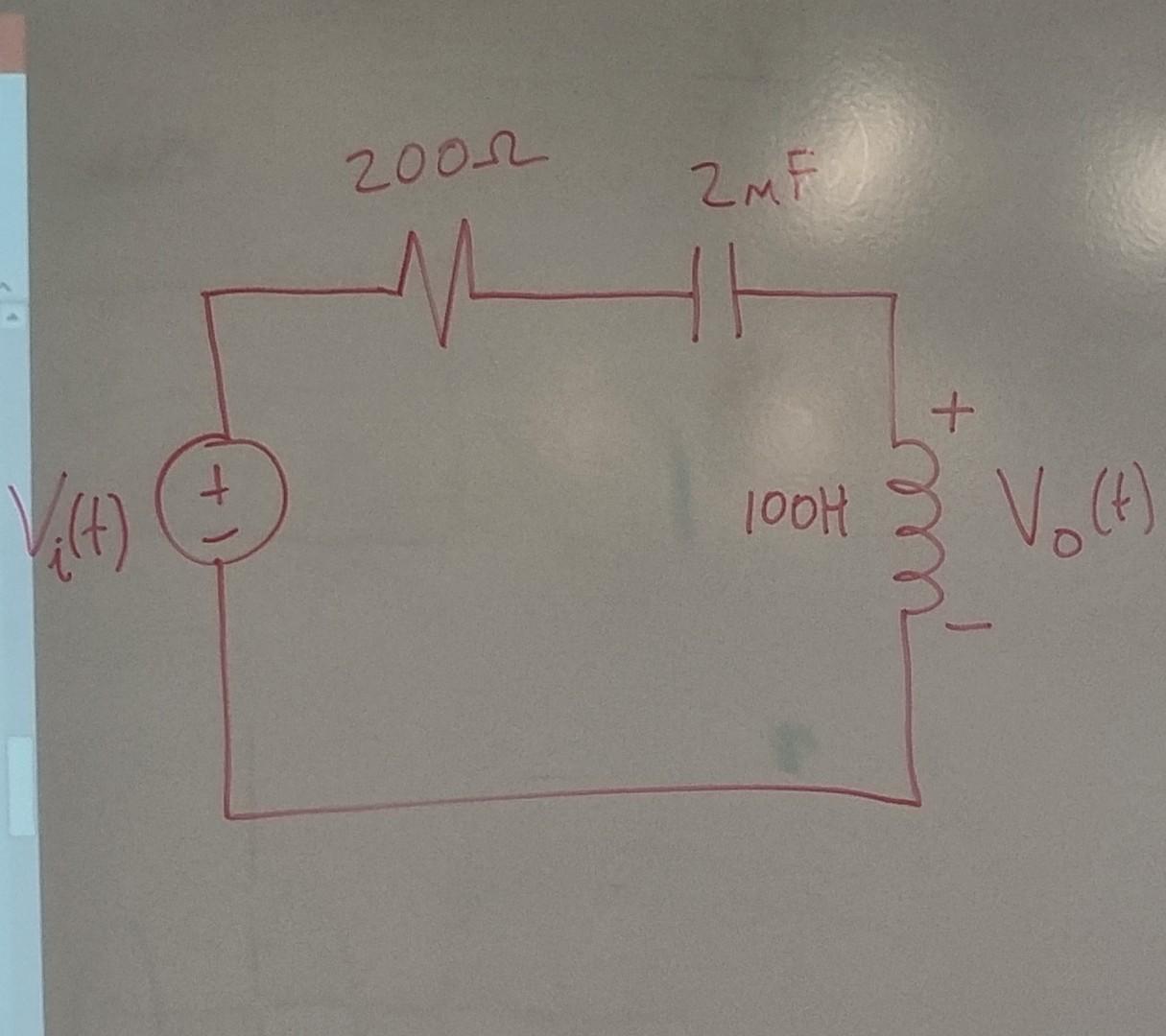Solved Find the discrete transfer function of the circuit | Chegg.com