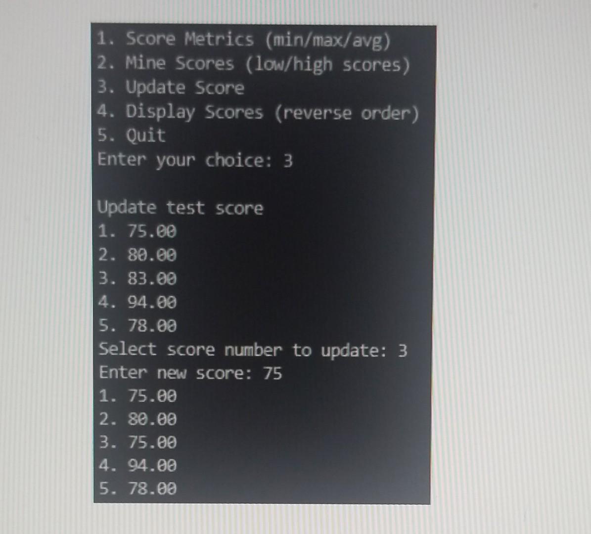 Solved There are seven functions required for this lab. A | Chegg.com
