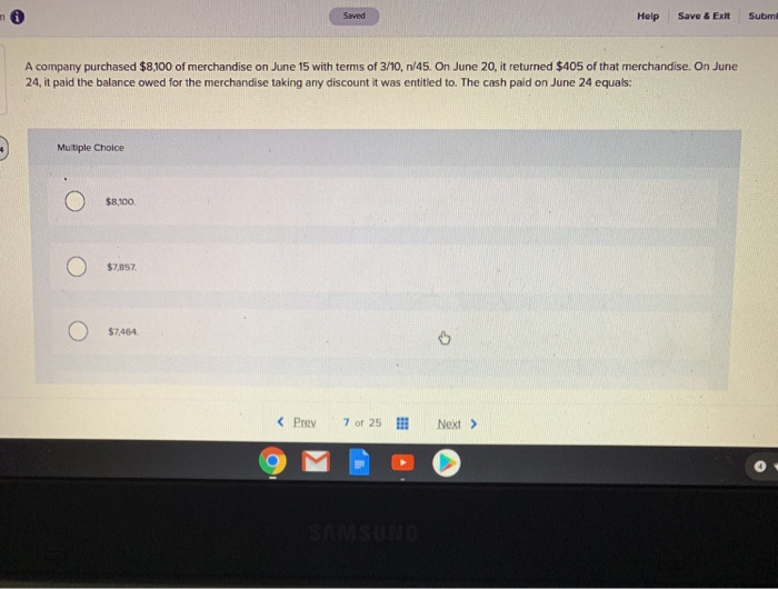 Solved Saved Help Save & Exit Subm A company purchased | Chegg.com Solved Saved Help Save & Exit Subm A company purchased | Chegg.com