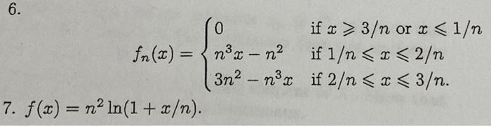 Solved determine whether fn: [0,1] --> R is (a) pointwise | Chegg.com
