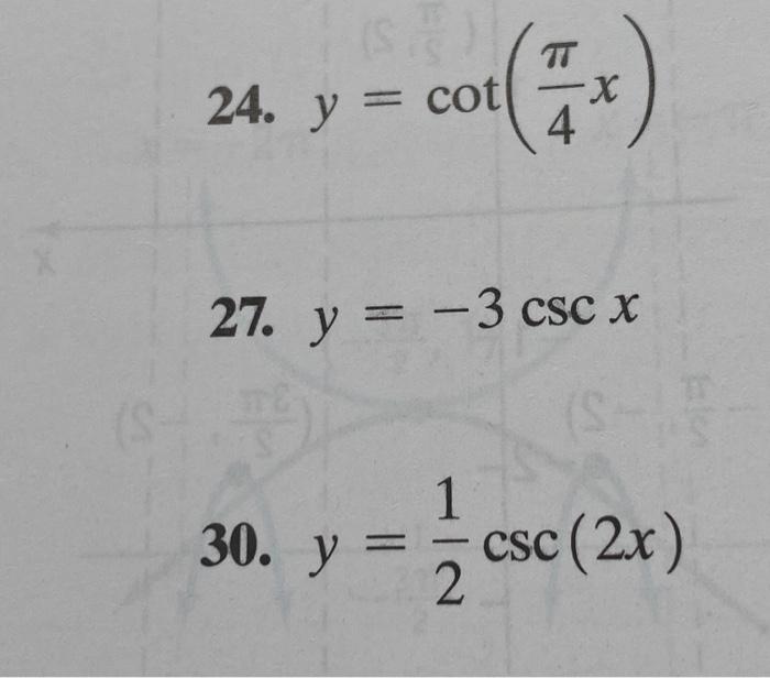 Solved graph each function label key points and show at | Chegg.com