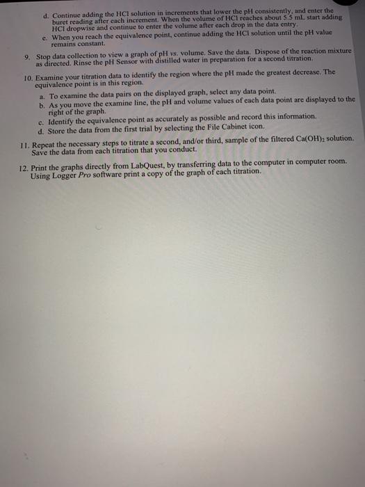 Solved Trial Equivalence point (ml.) 1 11.85 2 10-as DATA | Chegg.com