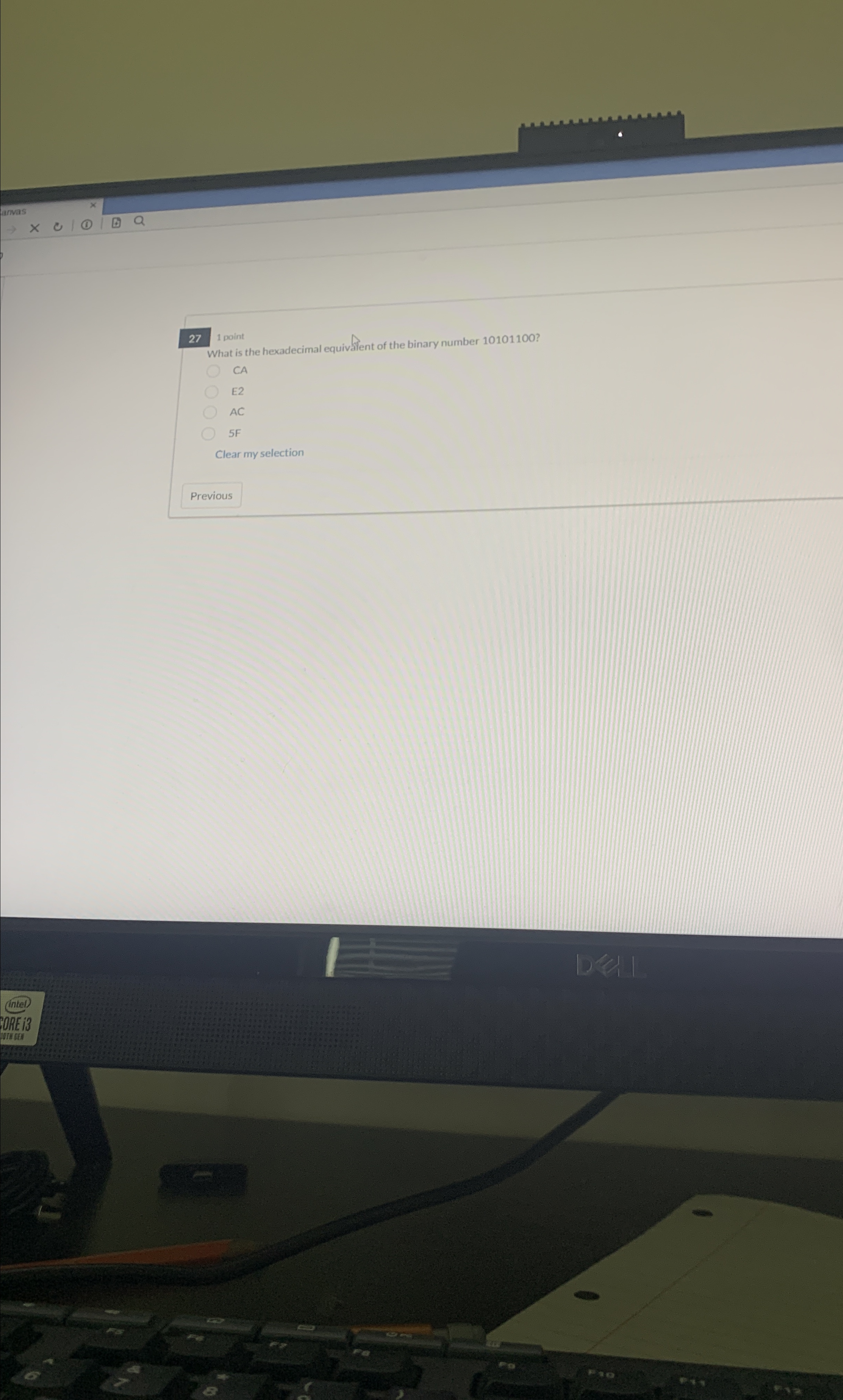 Solved 271 ﻿pointWhat is the hexadecimal equivalent of the | Chegg.com