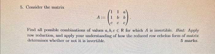 Solved 1 Some Notation - Rm×n will denote the set of all | Chegg.com