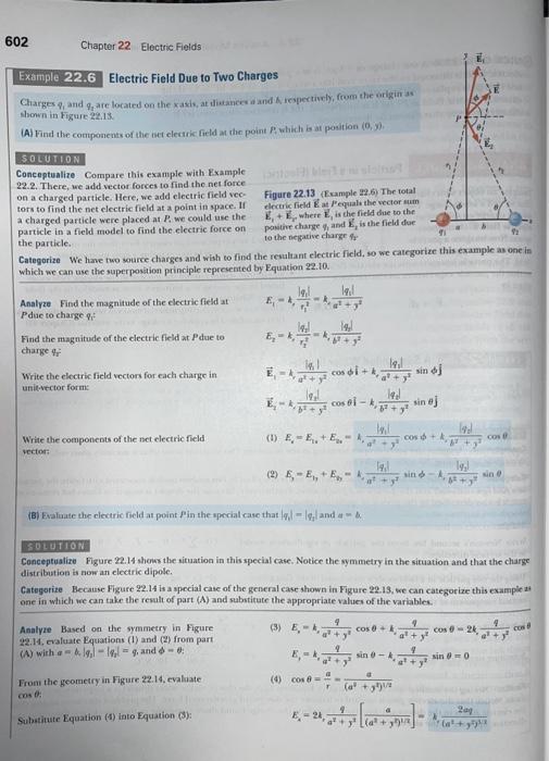 Solved Consider Example 22.6 in Textbook which relates to | Chegg.com