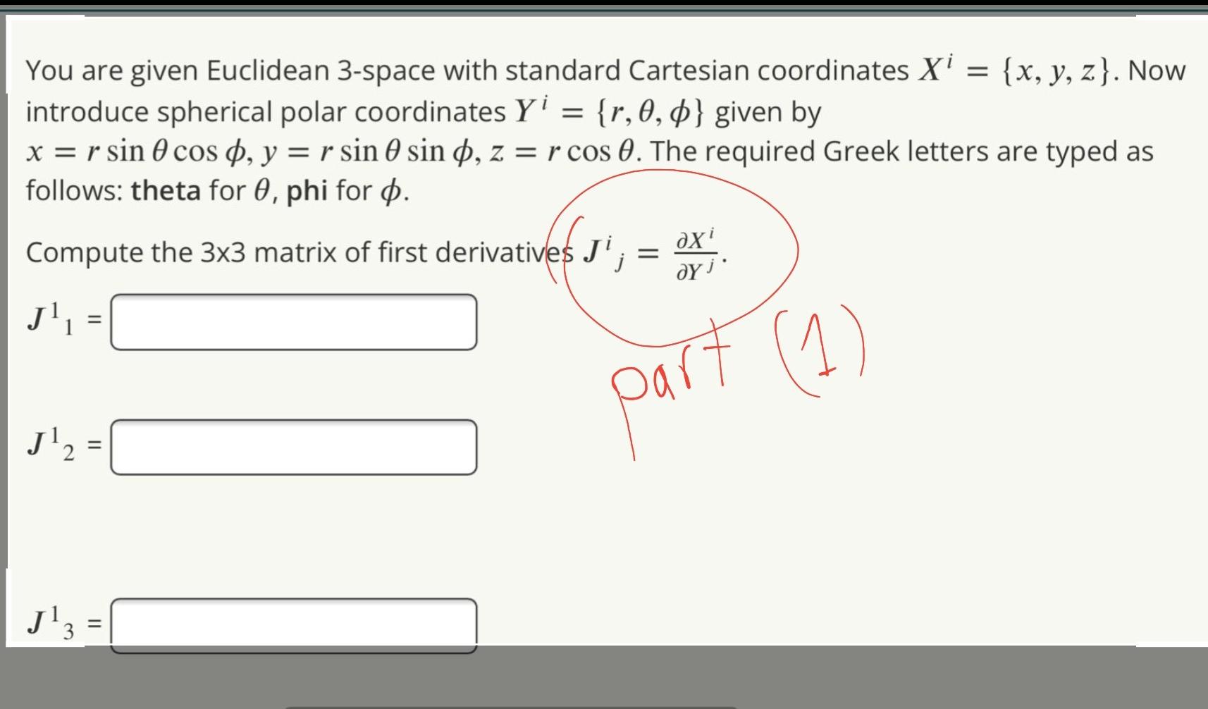 = You are given Euclidean 3-space with standard | Chegg.com