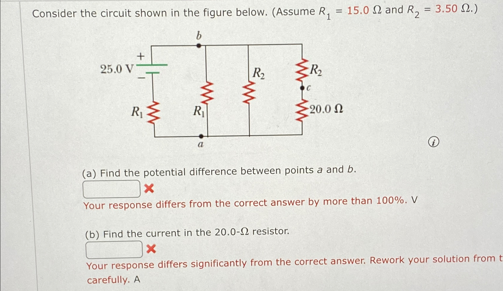 Solved Consider the circuit shown in the figure below. | Chegg.com