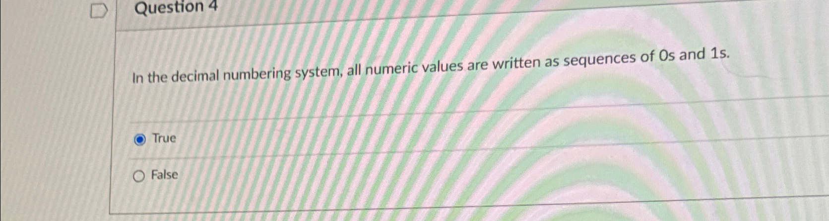 Solved Question 4In the decimal numbering system, all | Chegg.com