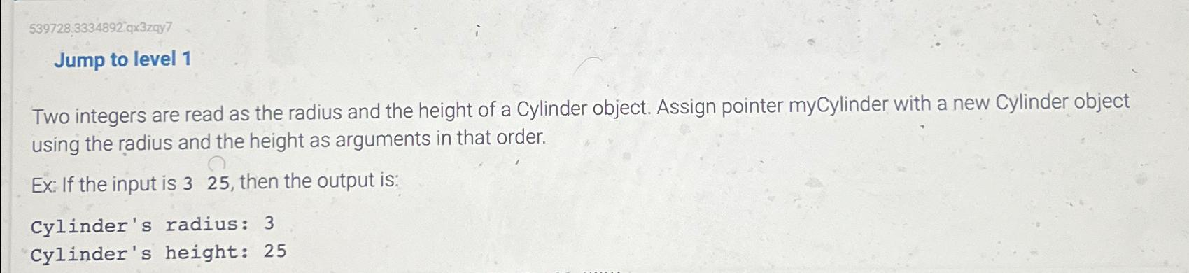 Solved 539728.3334892 ﻿qx 3zqy7Jump to level 1Two integers | Chegg.com