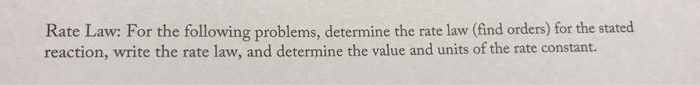 Solved LC) 2. For the reaction A + 2B + 2C → D+2E Experiment | Chegg.com