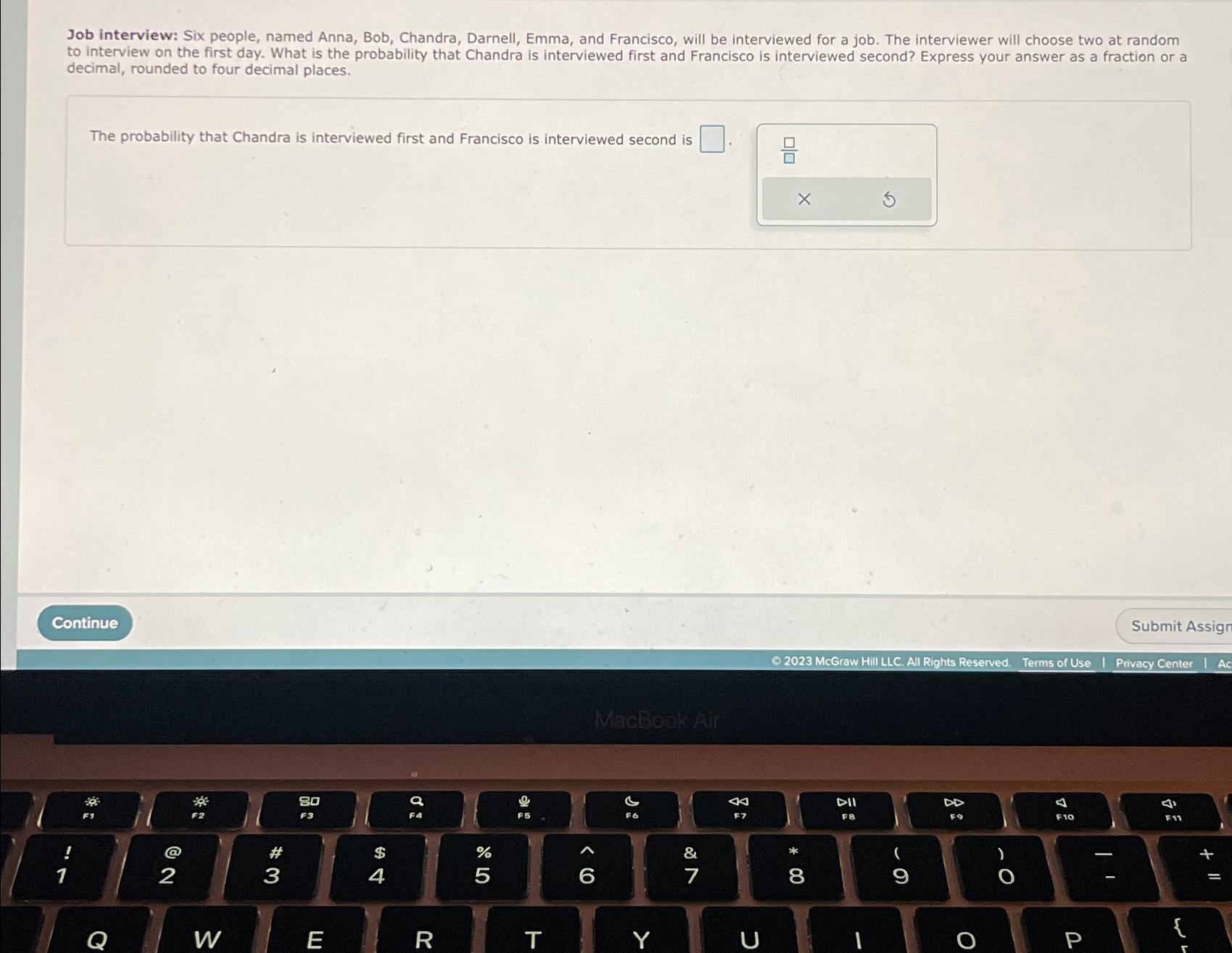 Solved decimal, rounded to four decimal places.The | Chegg.com